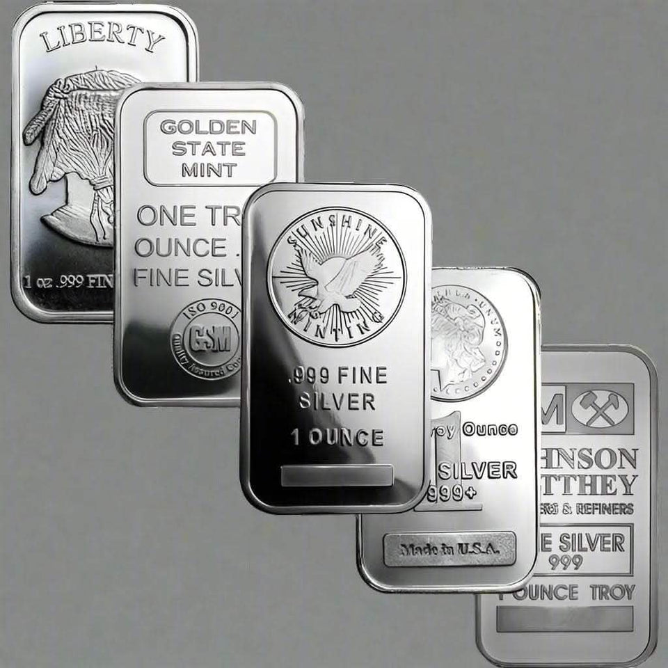 Silver Bars – American Gold Co.